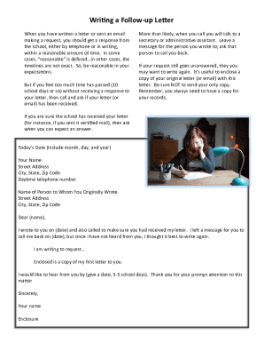 Fillable Online How to write a follow-up email with 8 samples and ...