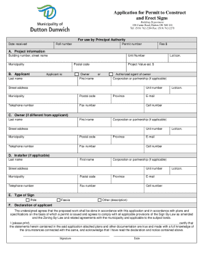Fillable Online Sign Permit Application Submission Guide Fax Email ...