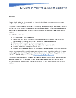 Fillable Online Church Visitor Follow-Up Strategy for New Members Fax ...