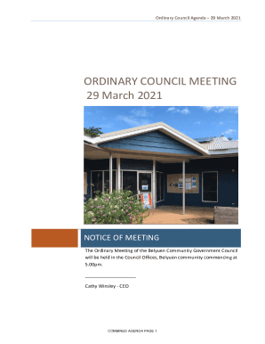 Fillable Online Belyuen Community Government Council Fax Email Print ...
