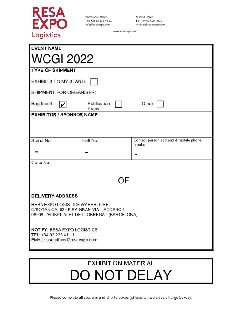 Fillable Online COLD STORAGE REQUEST FORM Fax Email Print - pdfFiller