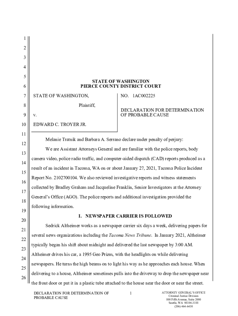 Fillable Online Troyer PC Statement.docx Fax Email Print - pdfFiller