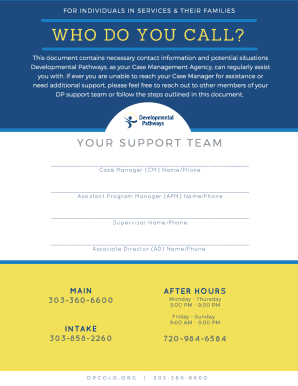 Fillable Online Who do you call? Letter-FINAL Fax Email Print - pdfFiller