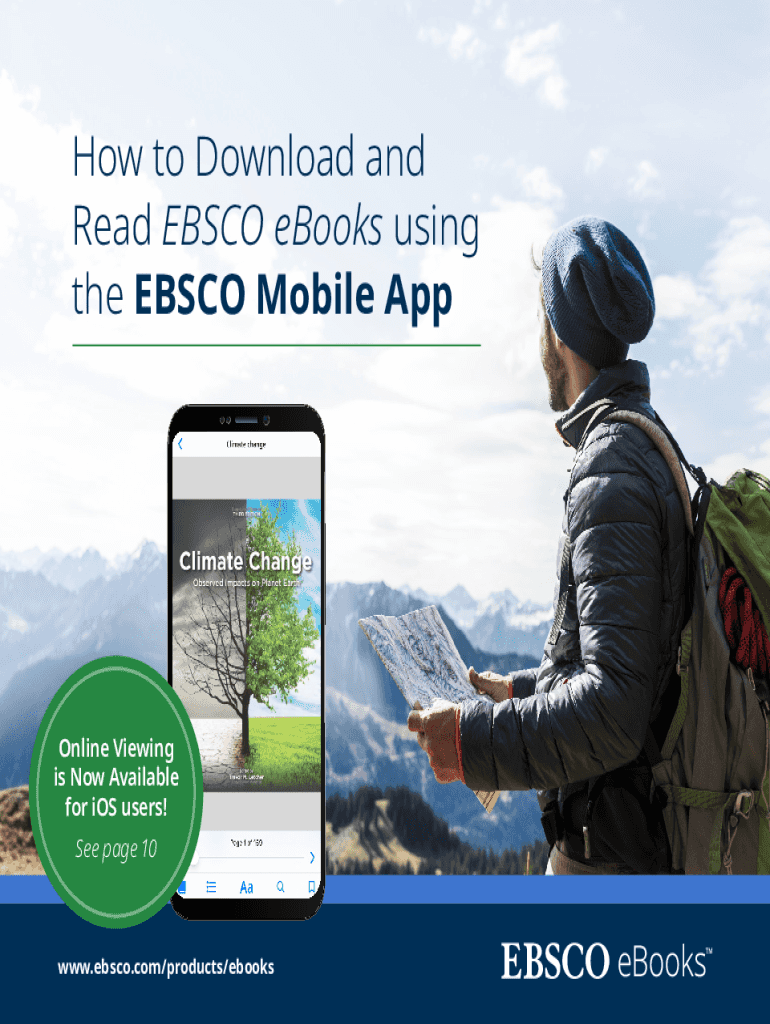 Fillable Online How to Download and Read EBSCO eBooks using the EBSCO Mobile App. Provide this ...
