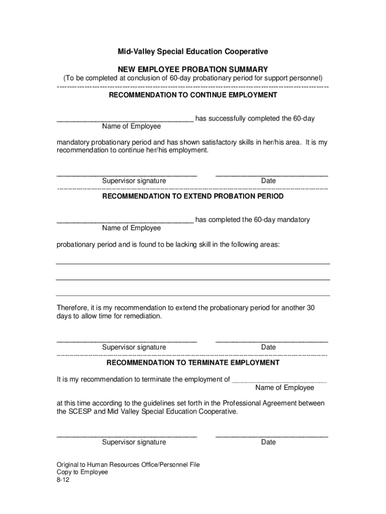 Fillable Online Complete Employee Probation Review Workday Job Aid ...