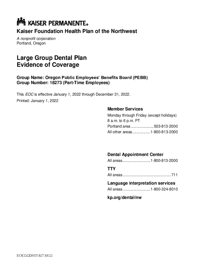 Fillable Online Group Name: Oregon Public Employees Benefits Board ...