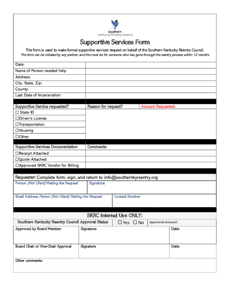 Fillable Online NCDOT OJT Supportive Services Form Fax Email Print - pdfFiller