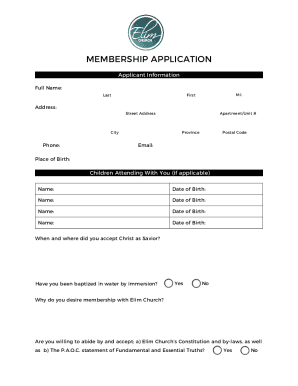 Fillable Online SMI Membership Application Fax Email Print - pdfFiller