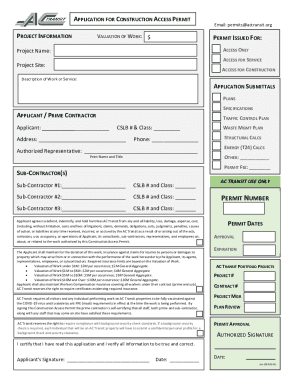 Fillable Online AC Transit Permit Application Form 2023.02.23 Fax Email ...