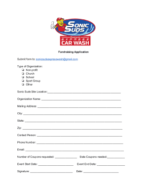 Fillable Online Car Wash Fundraiser - Greenville, SC Fax Email Print ...