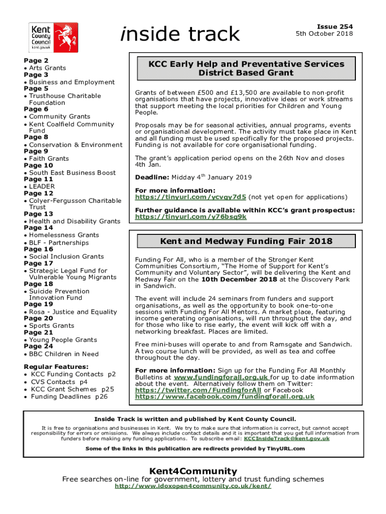 Fillable Online GRANTSOutdoor Learning and Play Fax Email Print - pdfFiller