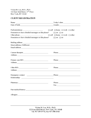 Fillable Online VL registration form Fax Email Print - pdfFiller