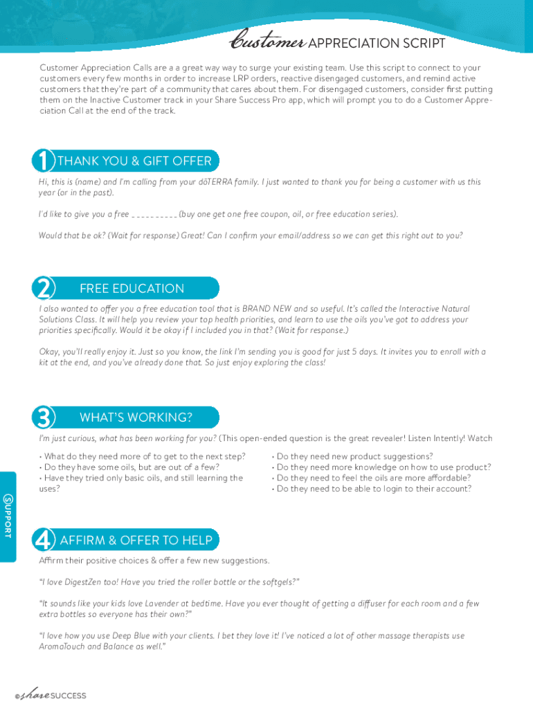 Fillable Online 15 Powerful Customer Service Scripts for Your Team Fax ...