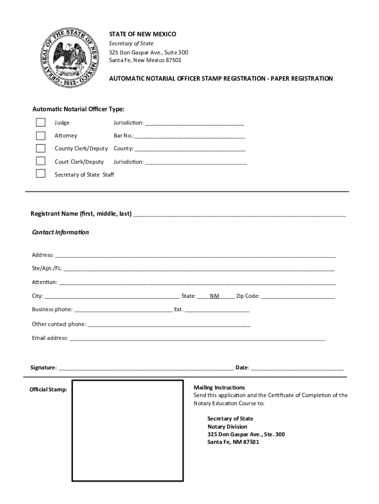 Fillable Online Notary Public Application Information Fax Email Print ...