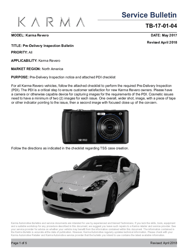 Fillable Online Karma Revero Review: This Is a Very Bad Car and Here Is ...