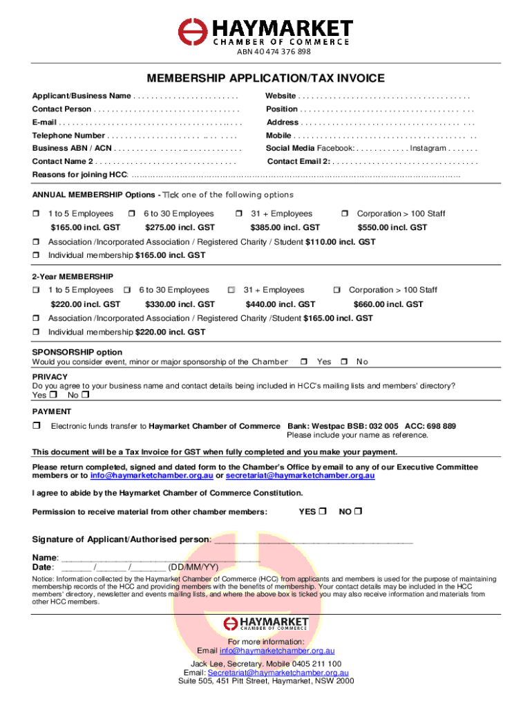 Fillable Online Business ABN / ACN Fax Email Print - pdfFiller