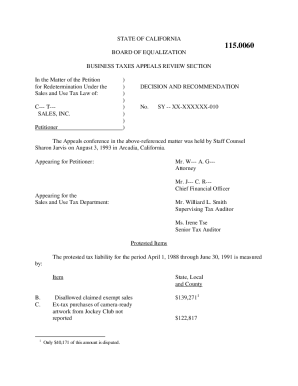 Fillable Online Sales and Use Tax Memorandum Opinions - Long Beach ...