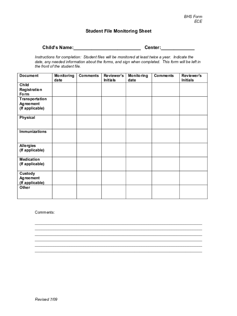 Fillable Online Portfolio Monitoring Sheet Fax Email Print - pdfFiller