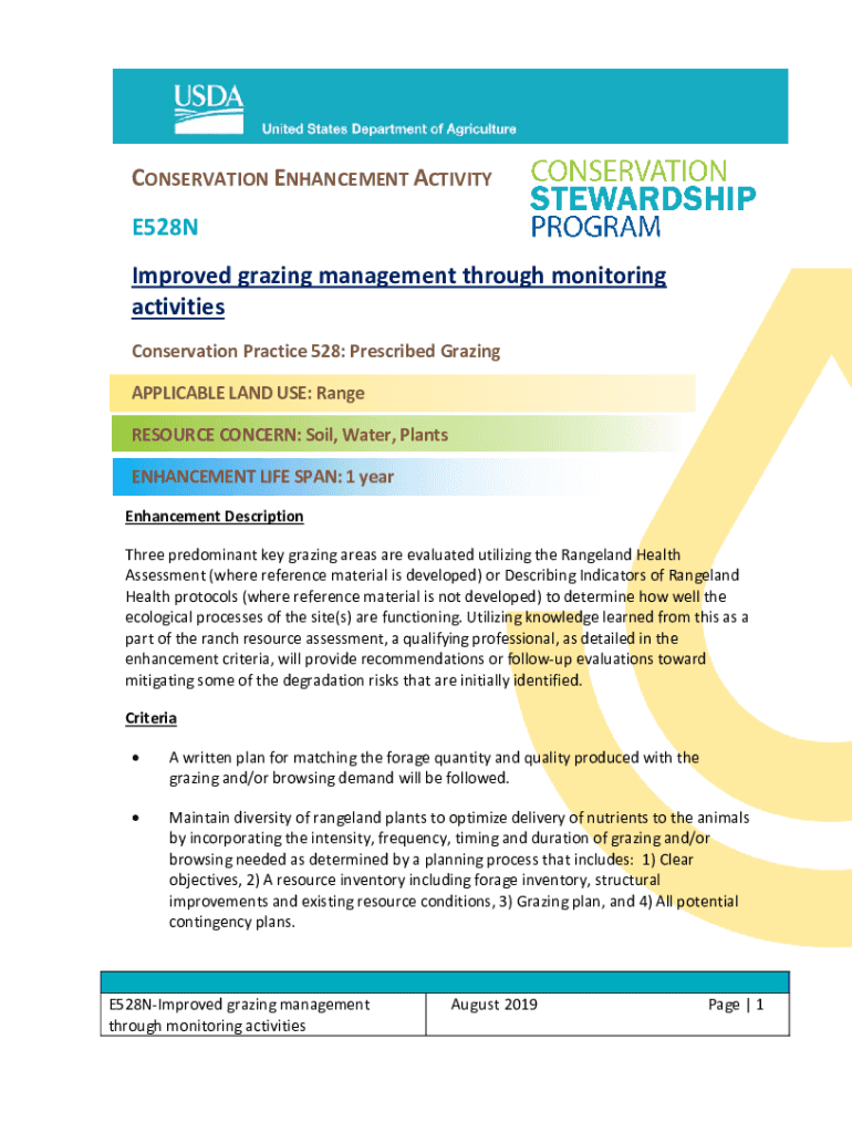 Fillable Online nrcs usda Conservation Practice Standard Prescribed ...