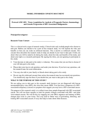 Fillable Online Participants' understanding of informed consent in ...