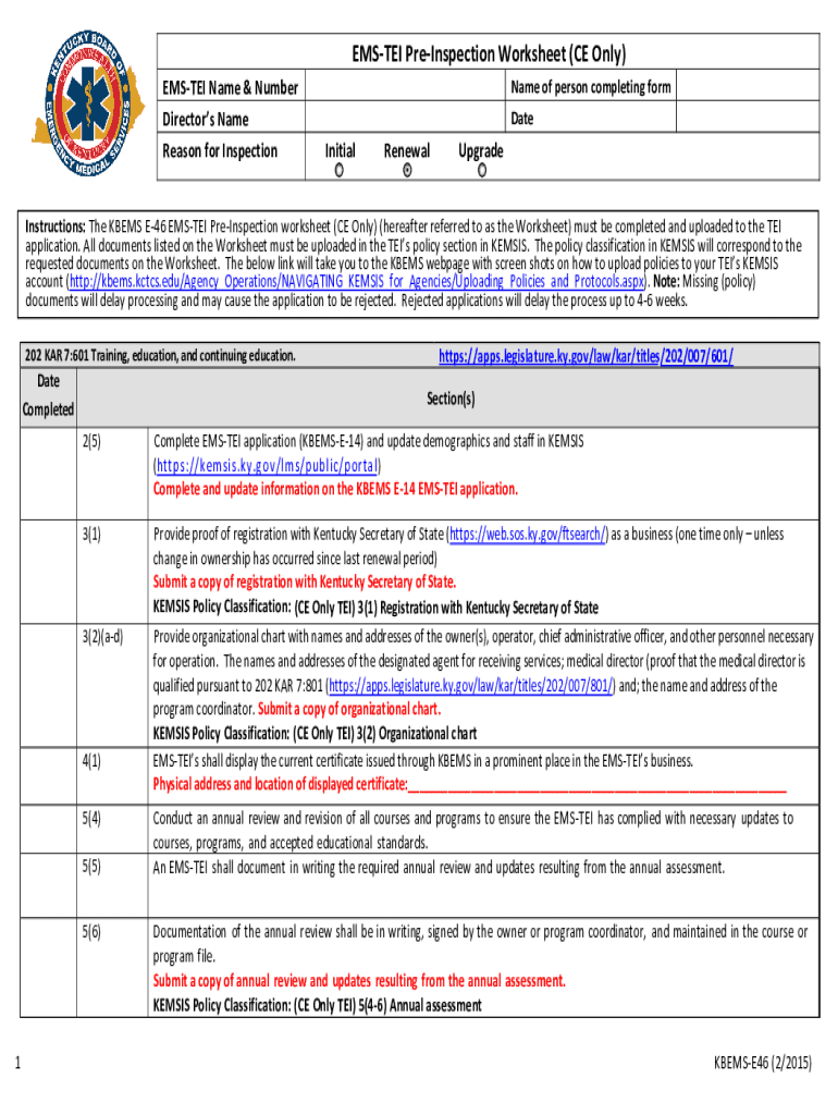 Fillable Online Inspection Checklist Template For A Mower Fax Email ...