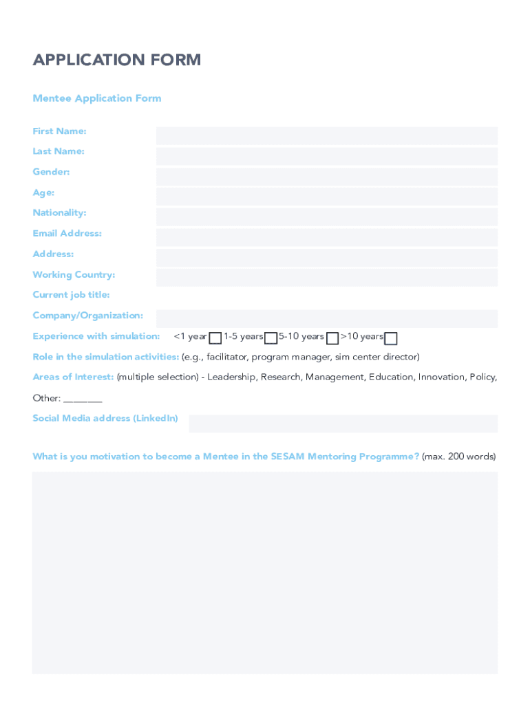 Fillable Online The 7 Different Types Of Mentoring and How To Use Them Fax Email Print - pdfFiller