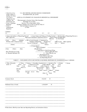 Fillable Online - ------ FORM 5 - ------ / / Check box if no U.S ...