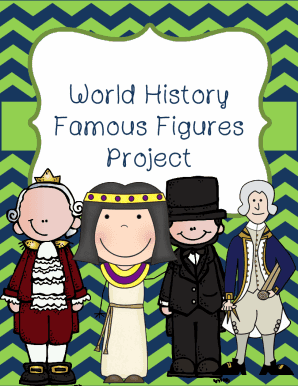 Fillable Online sms rcschools Famous Figures in World History Biography ...