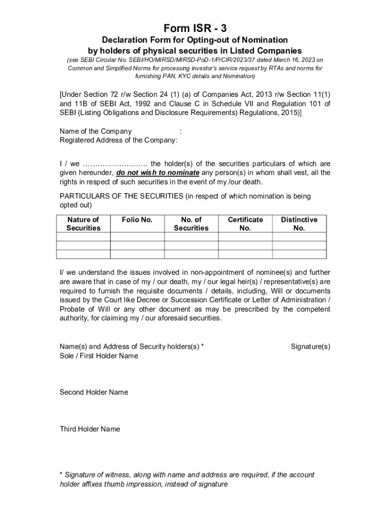 Fillable Online Form ISR-3.docx Fax Email Print - pdfFiller