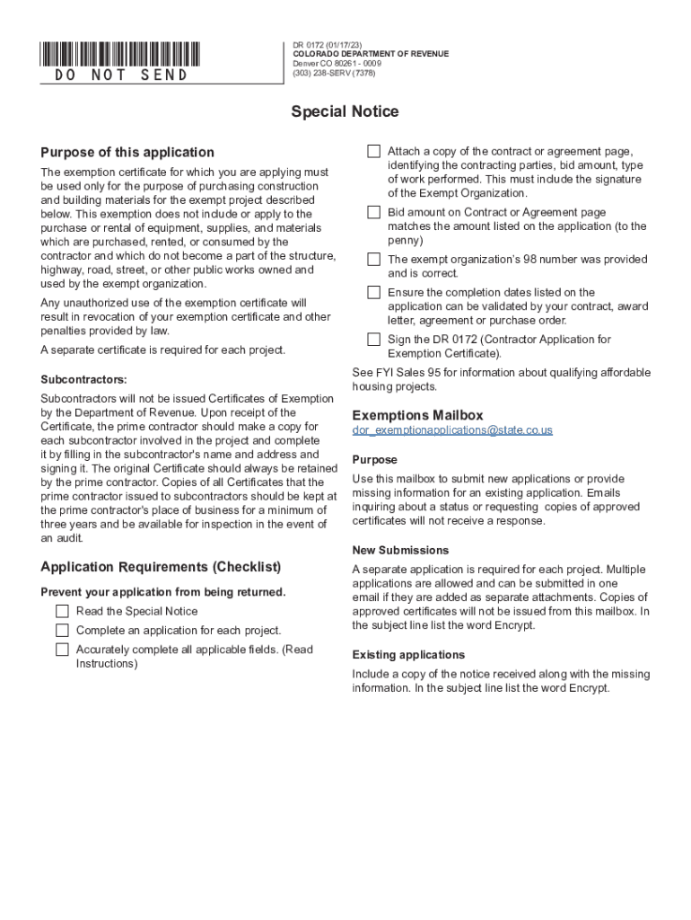 Fillable Online Contractor Application For Exemption Certificate - Fill ...