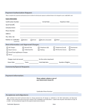 Fillable Online CC Auth Form - English.pdf - Payment Authorization Request Fax Email Print ...