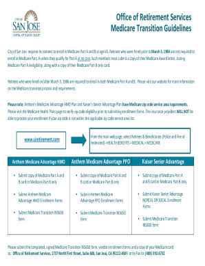 Fillable Online Office of Retirement Services Medicare Transition ...