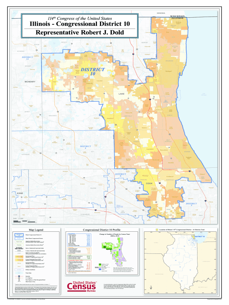 Fillable Online www2 census Bob Dold: Candidate for Congress, 10th ...