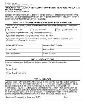 Fillable Online STCD/EVSE-006 Regulation for Electric Vehicle Supply ...