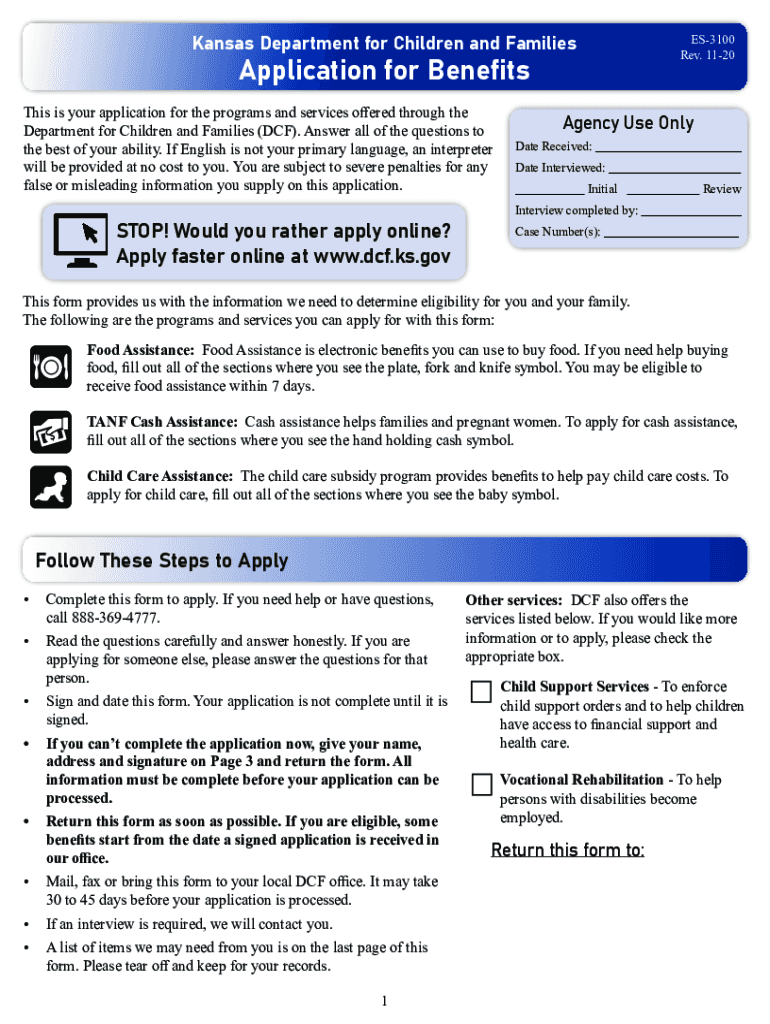 Fillable Online Applying for AssistanceFlorida DCF Fax Email Print ...