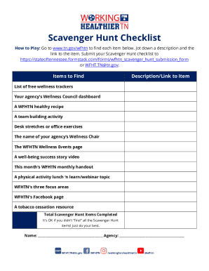 Fillable Online Online Scavenger Hunt For Success Resource - Name: BIO ...