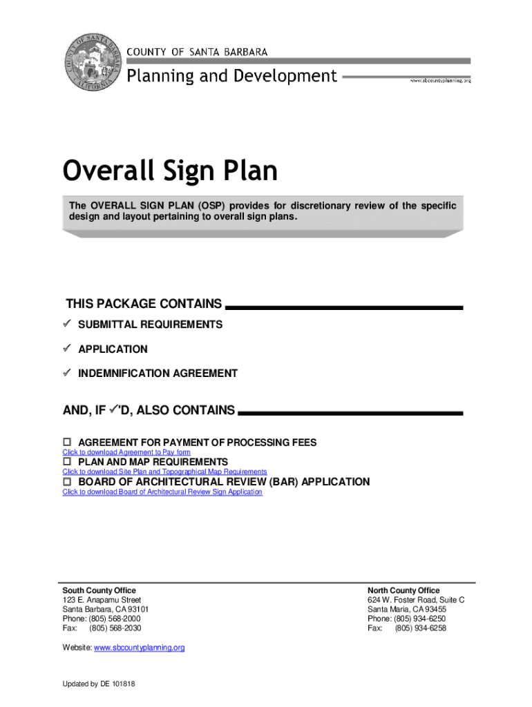 Fillable Online design and layout pertaining to overall sign plans Fax ...