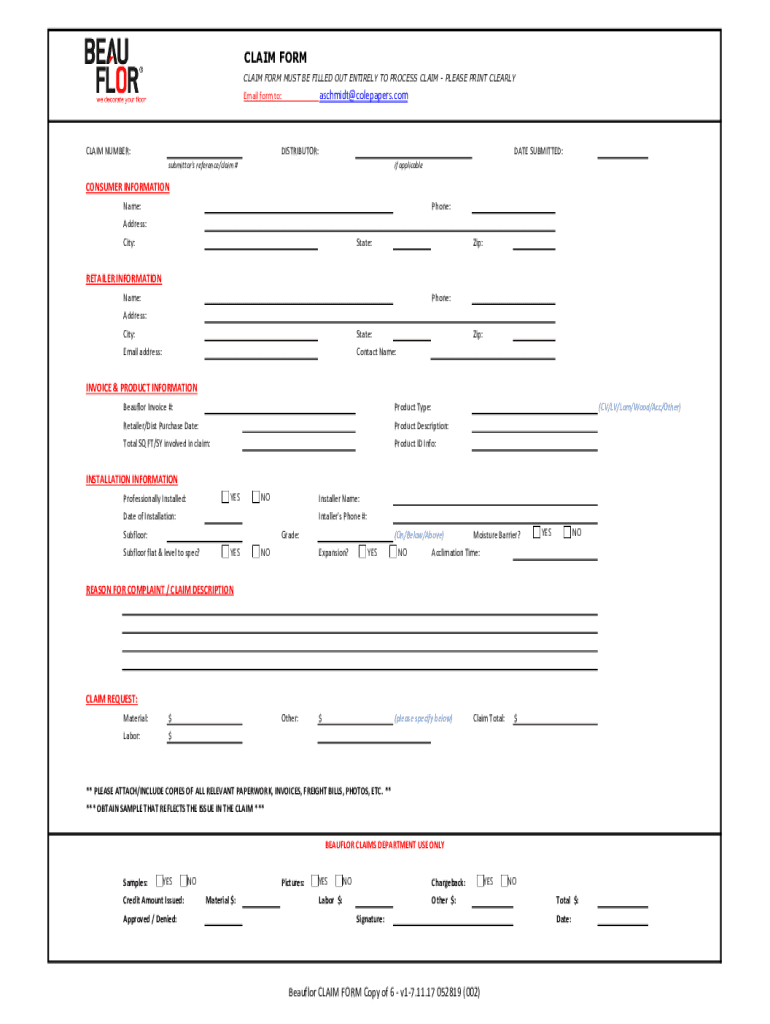 Fillable Online Important instructions for paper claim form CMS-1500 ...