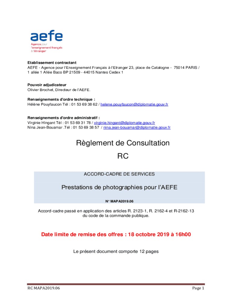 Remplissable En Ligne aefe agence pour l'enseignement francais a l'etranger ... Fax Email ...