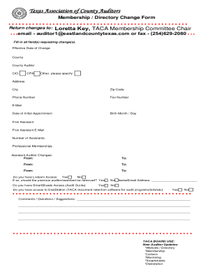 Fillable Online 77th TACA Fall Conference Fax Email Print - pdfFiller