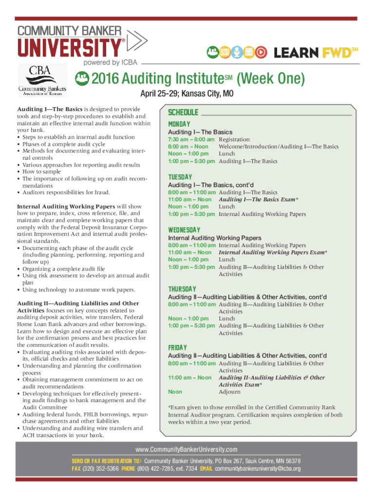Fillable Online Audit StandardsKCMO.gov - City of Kansas City, MO Fax ...
