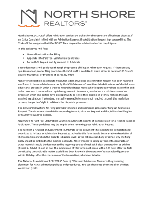 Fillable Online How To File an Arbitration Request Fax Email Print ...