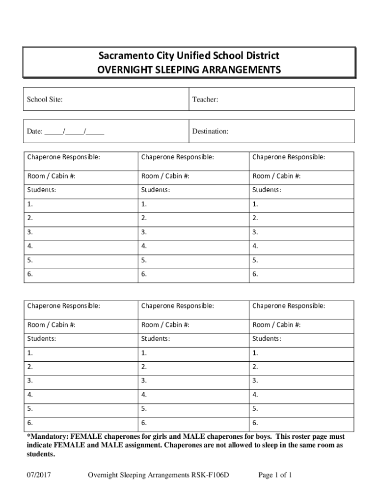 Fillable Online The District requires field trip drivers to have a ...