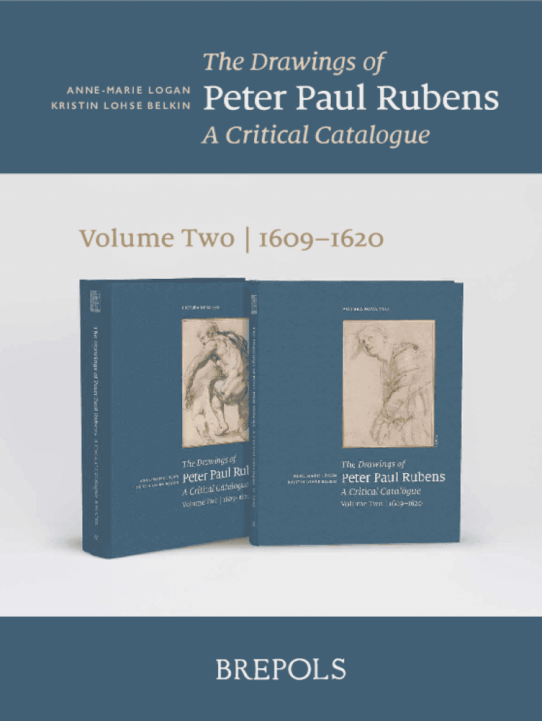 Fillable Online The Drawings of Peter Paul Rubens, A Critical Catalogue ...