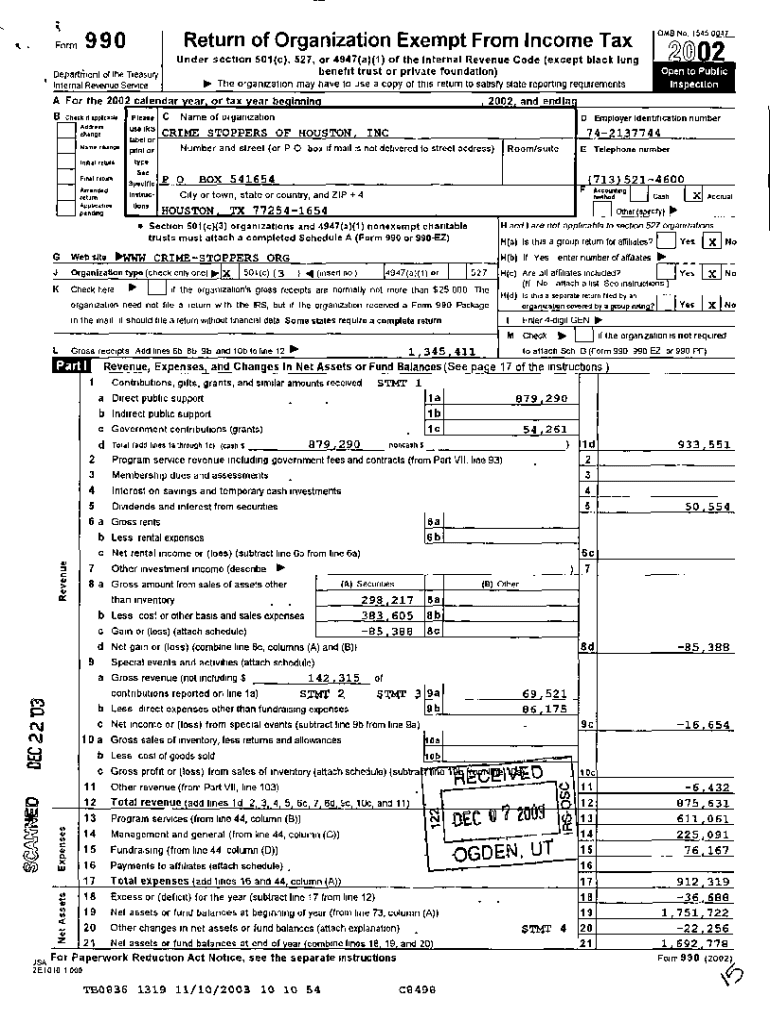 Fillable Online FY2009 IRS Form 990 Fax Email Print - pdfFiller