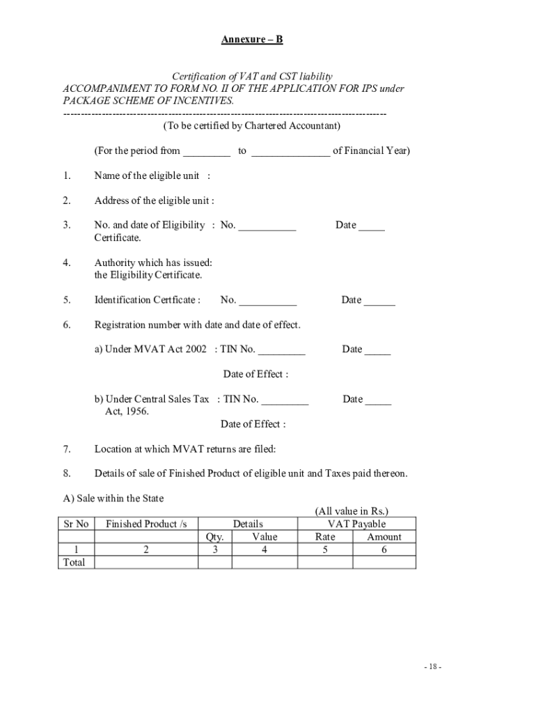 Fillable Online di maharashtra gov Forms and Applications for IPS (Mega ...