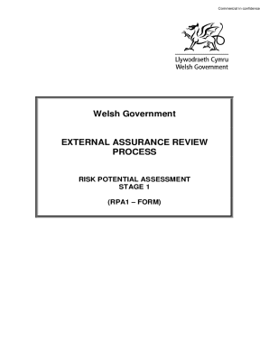 Fillable Online Risk Potential Assessment Stage 1 (RPA1FORM) Fax Email ...