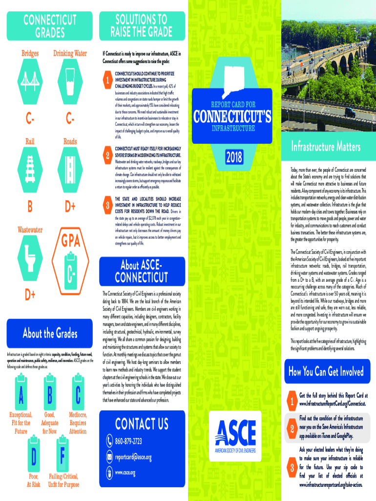 Fillable Online Connecticut civil engineers give the state's ...