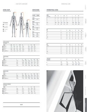 Fillable Online Women's Clothing US to International Size Chart ...