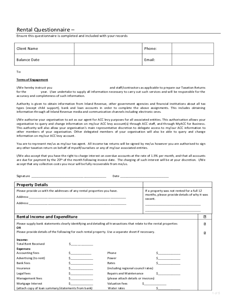 Fillable Online Finding The Perfect Renter Using a Rental Application ...